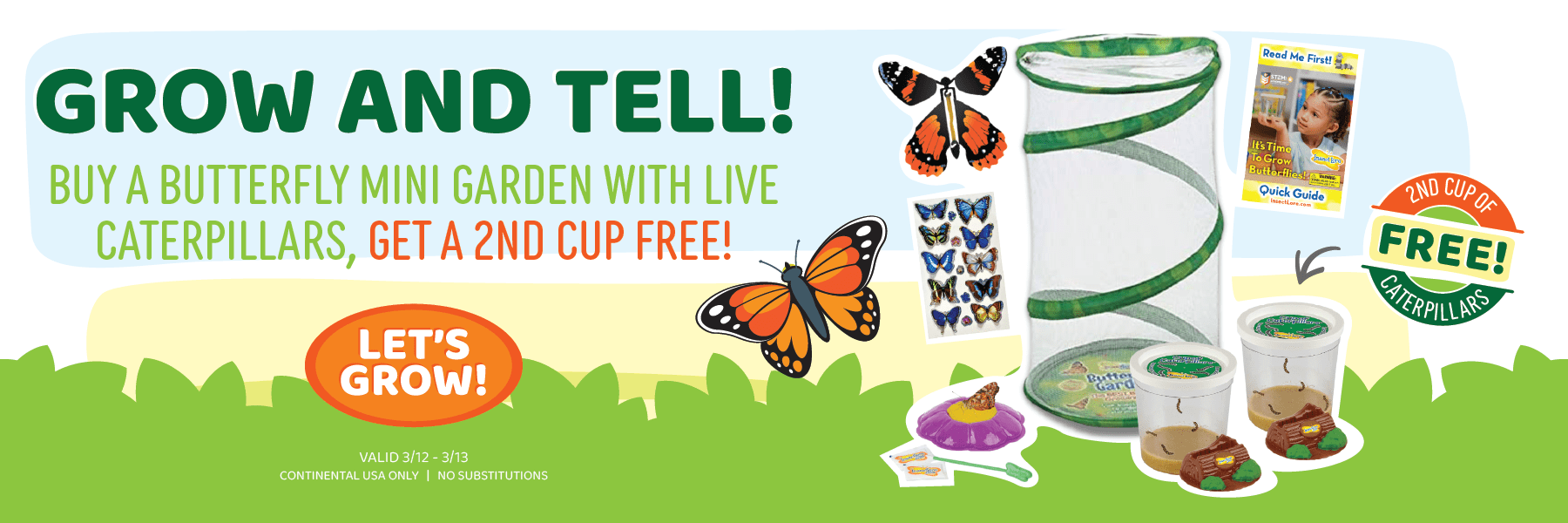 Insect Lore | The World's First Butterfly-By-Mail Company