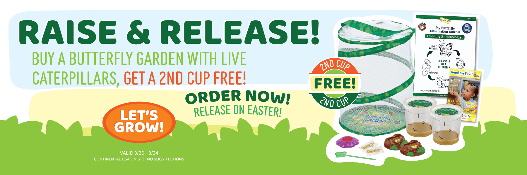 Insect Lore | The World's First Butterfly-By-Mail Company