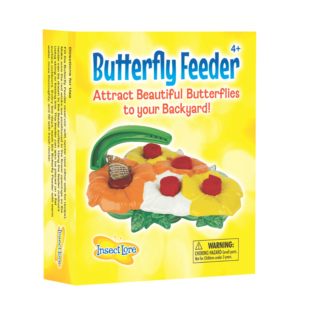 Deluxe Butterfly Feeder & Wildflower Seeds Bundle - Insect Lore